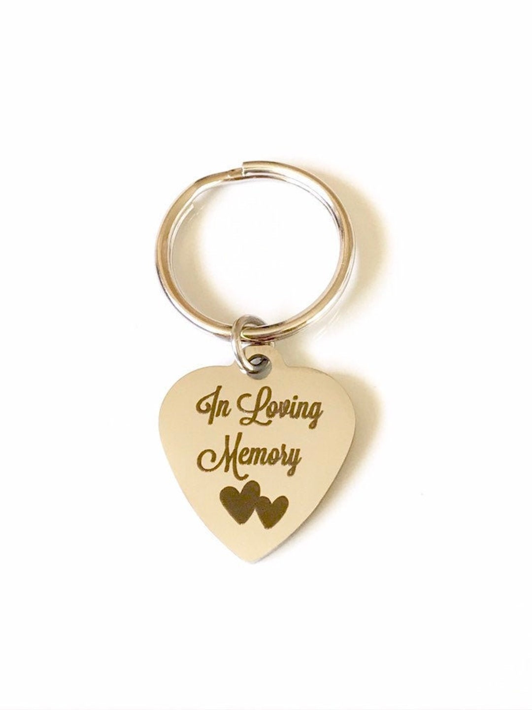 Memory Keychain, Memorial Keychain, Remembrance Keychain, in Loving ...