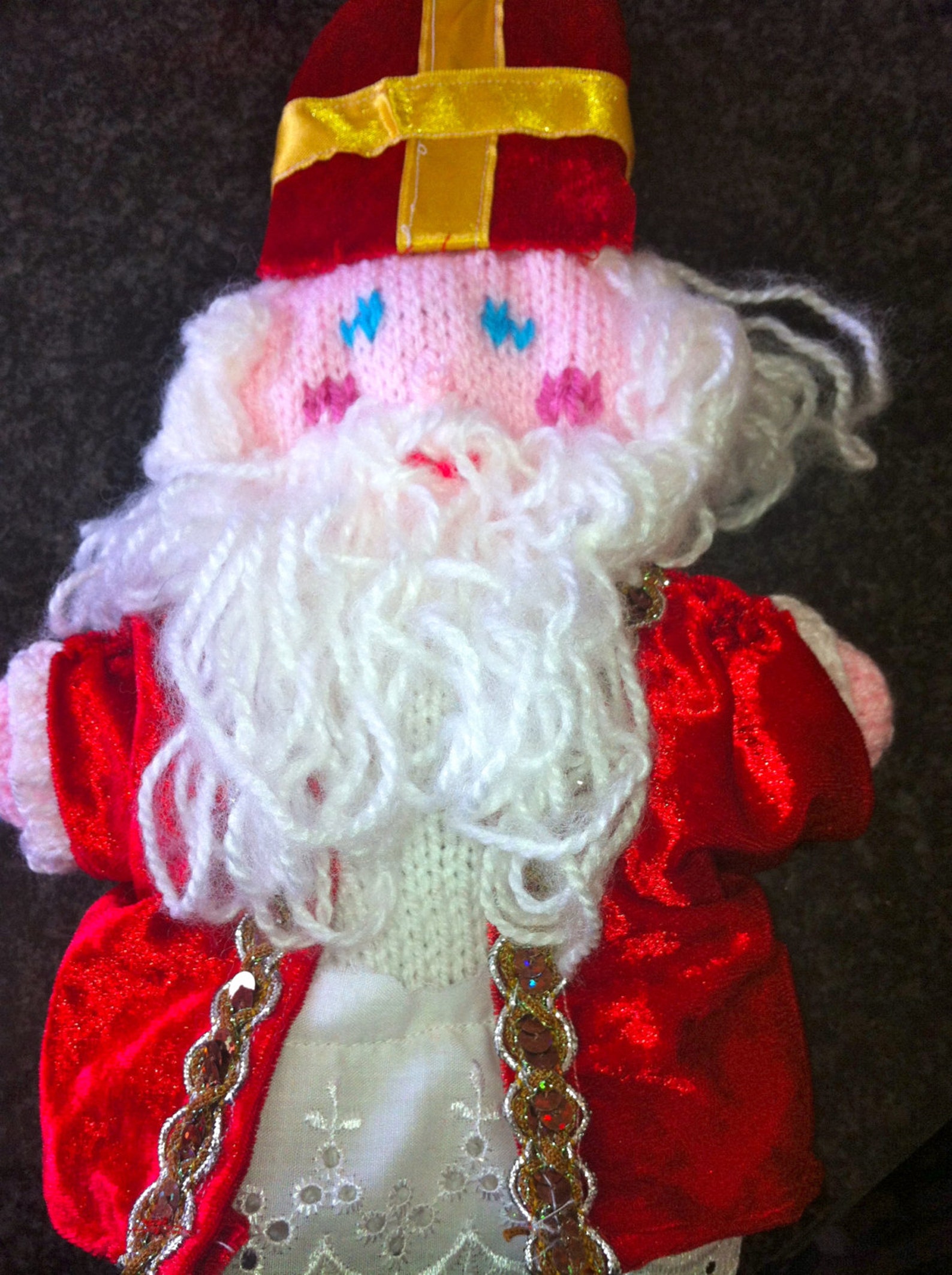 Saint Nicholas hand puppet st Nicholas puppet dutch | Etsy