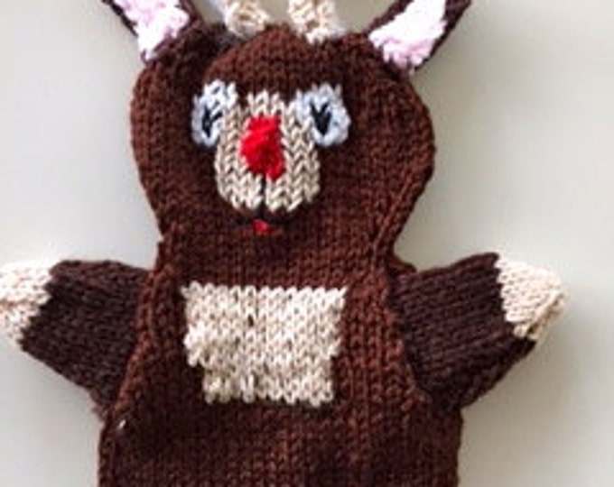 Hand Puppets, Hand Puppets, , Custom Puppets, Hand Puppet, Reindeer ...