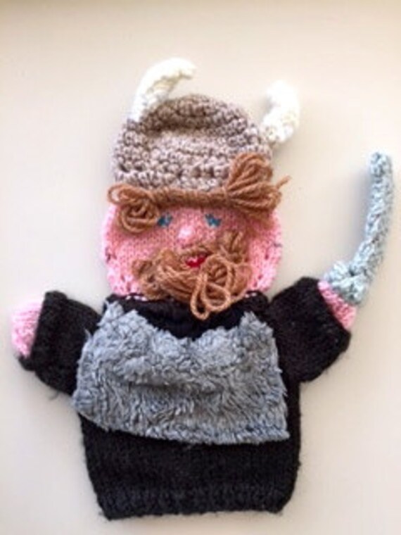 Hand Puppets Personal Hand Puppets Knitted Hand Puppet | Etsy