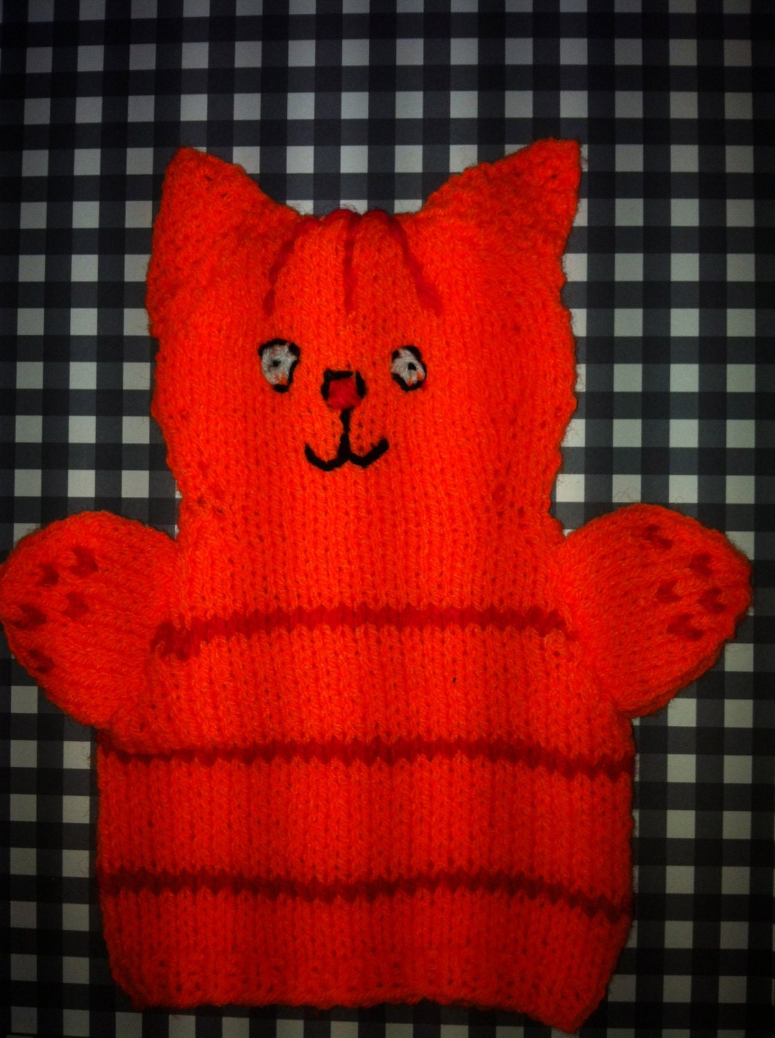 Hand Puppets Knitted Puppet Custom Puppets Handpop Dikkie | Etsy