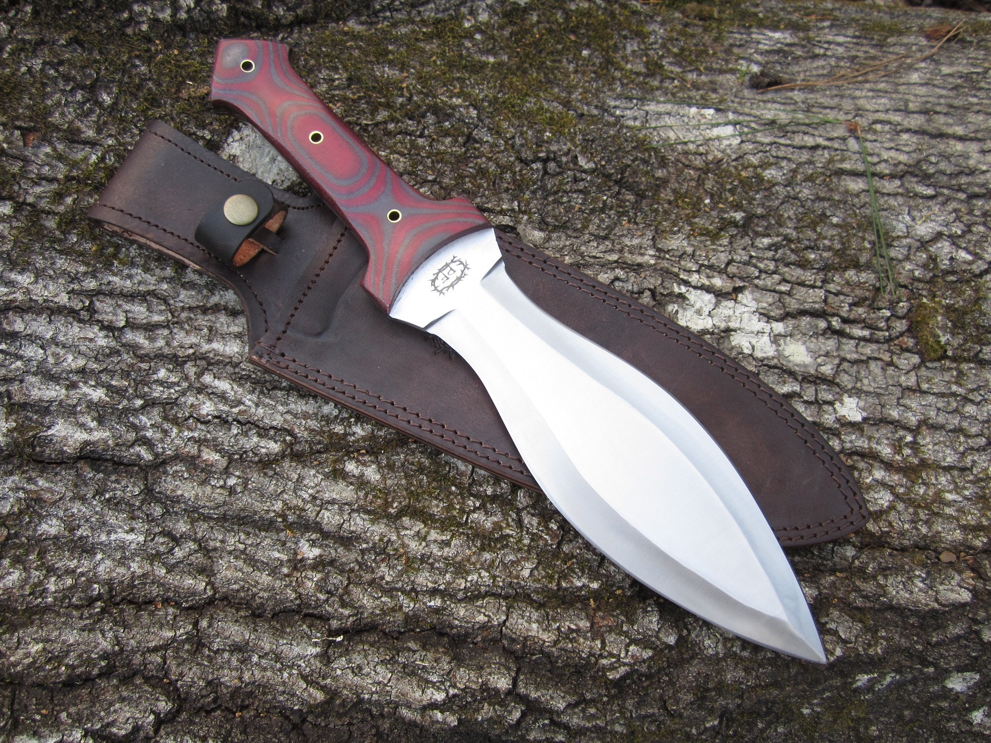 Smatchet Fighting / Survival Knife D2 Steel 16 Overall | Etsy