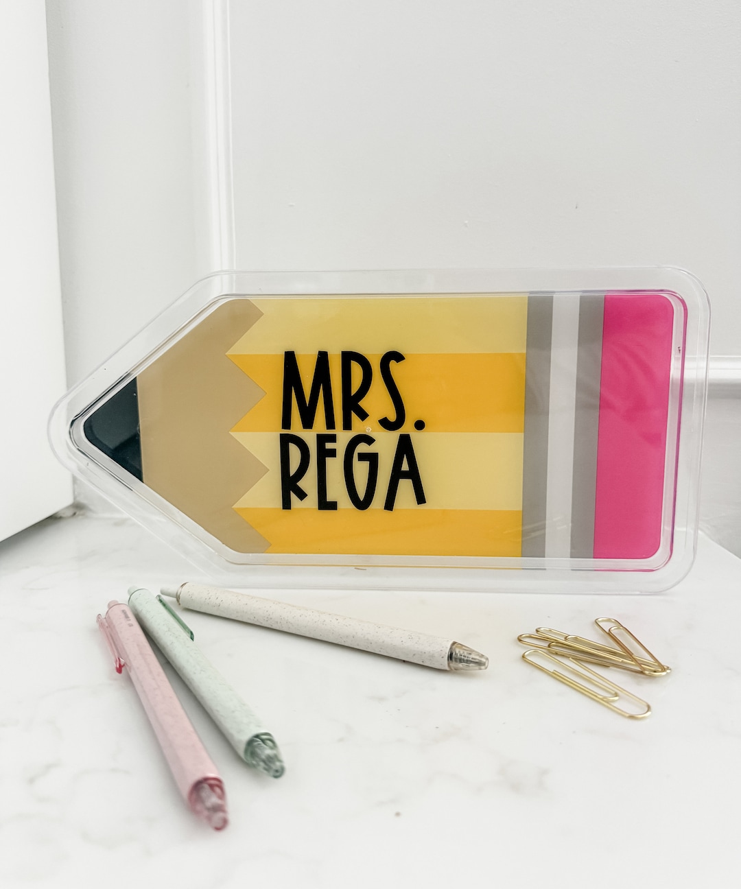 Teacher Back to School Gift Custom Desk Name Plate Plaque Teacher ...