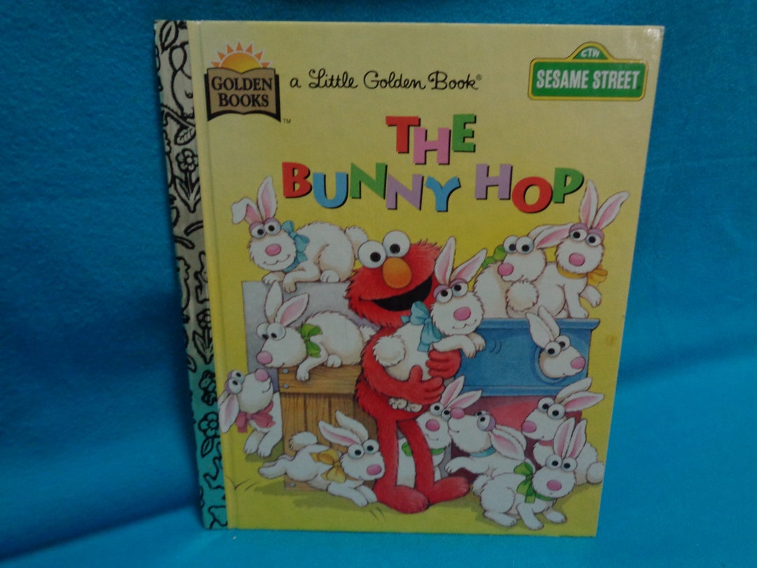 Vintage 1997 the Bunny Hop a Little Golden Book by Sarah Albee ...
