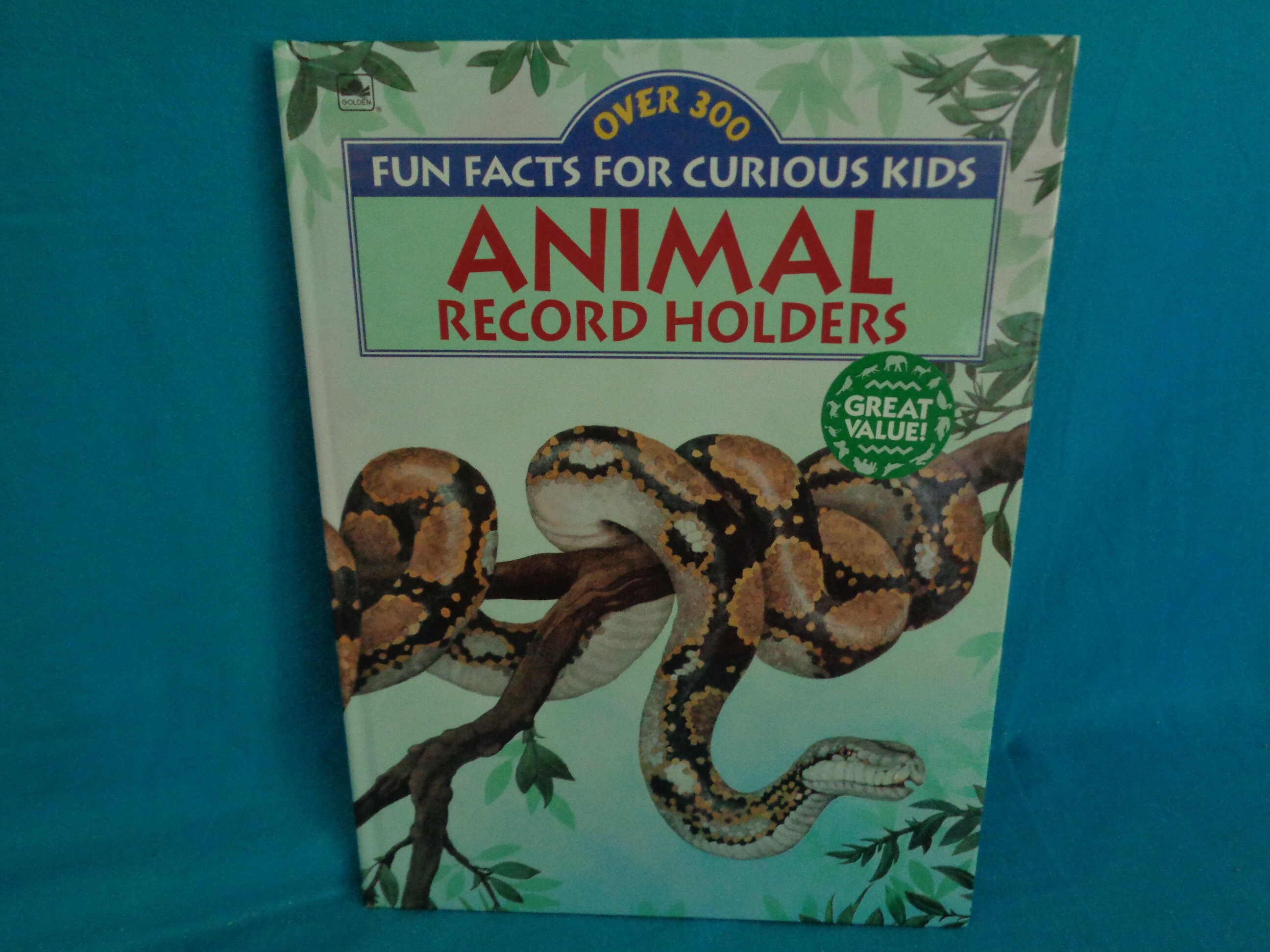 1994 Animal Record Holders Over 300 Fun Facts for Curious Kids - Etsy UK