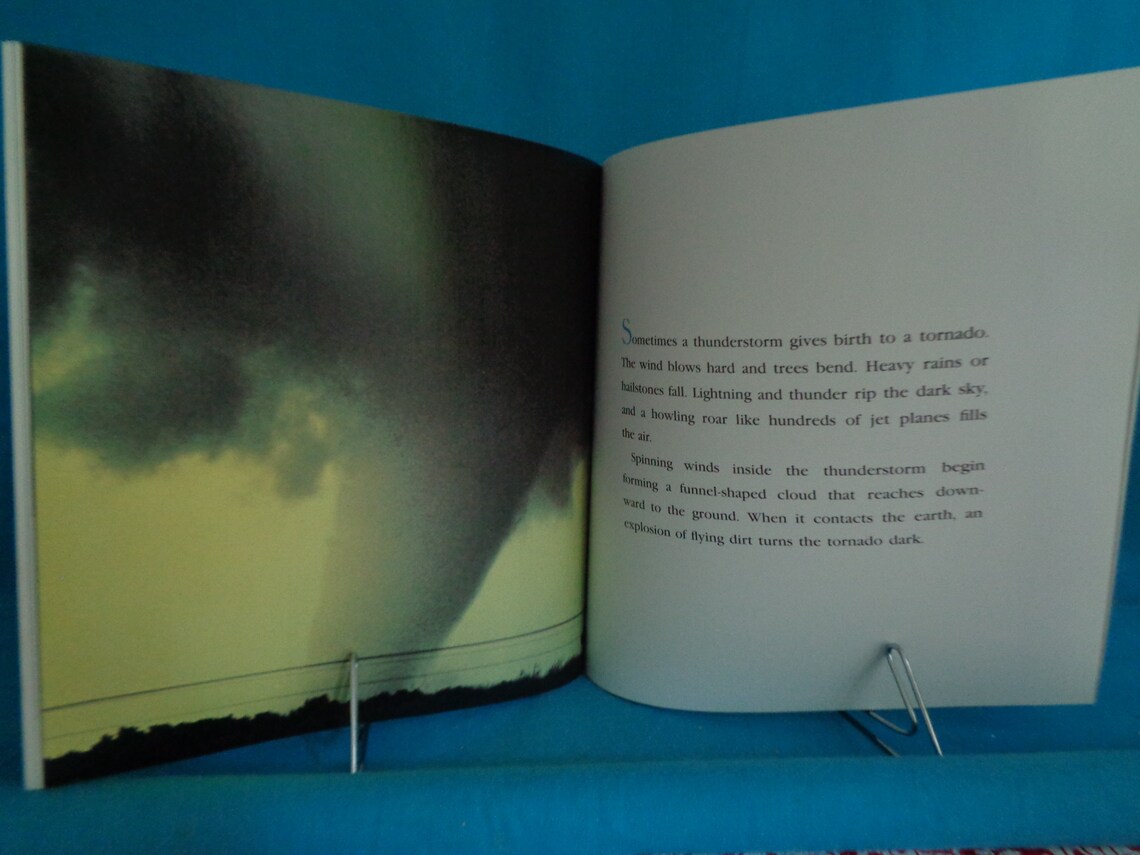 1989 Storms Book by Seymour Simon - Etsy