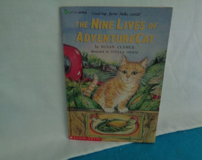 Vintage 1994 the Nine Lives of Adventure Cat Book by Susan Clymer - Etsy
