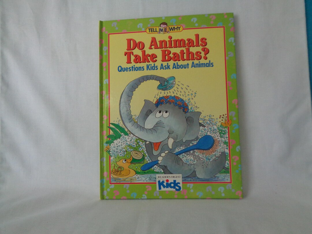 Vintage 1995 Do Animals Take Baths? Questions Kids Ask About Animals ...