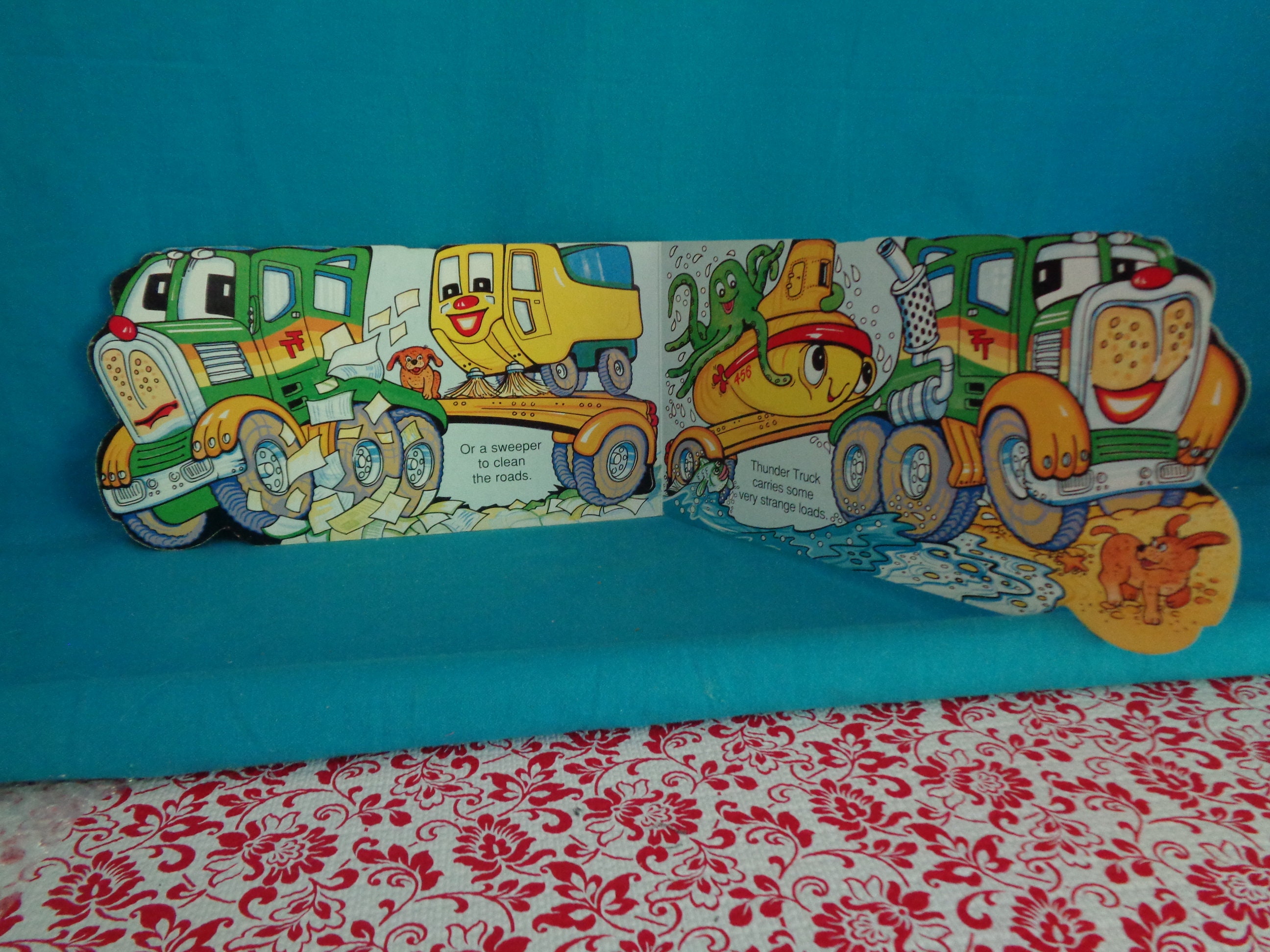 Thunder Truck A Big Driver Book by Ian Pillinger - Etsy