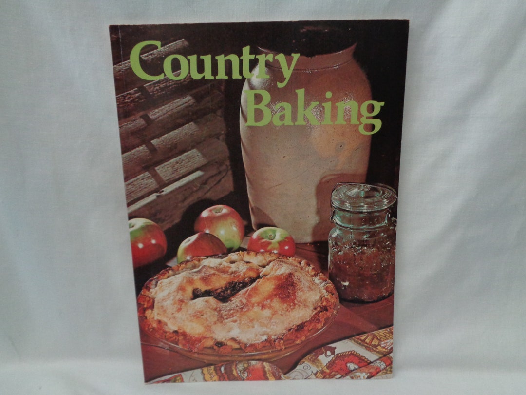 Vintage 1985 Country Baking Cookbook - Etsy