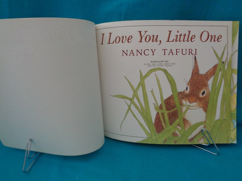 Vintage 1999 I Love You, Little One Book by Nancy Tafuri - Etsy