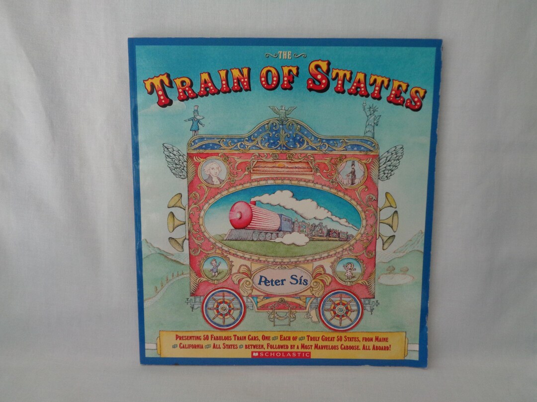 Vintage 2005 the Train of States Book by Peter Sis - Etsy