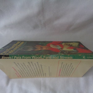 Vintage 1969 Pets From Wood Field and Stream A Golden Book by Roy ...