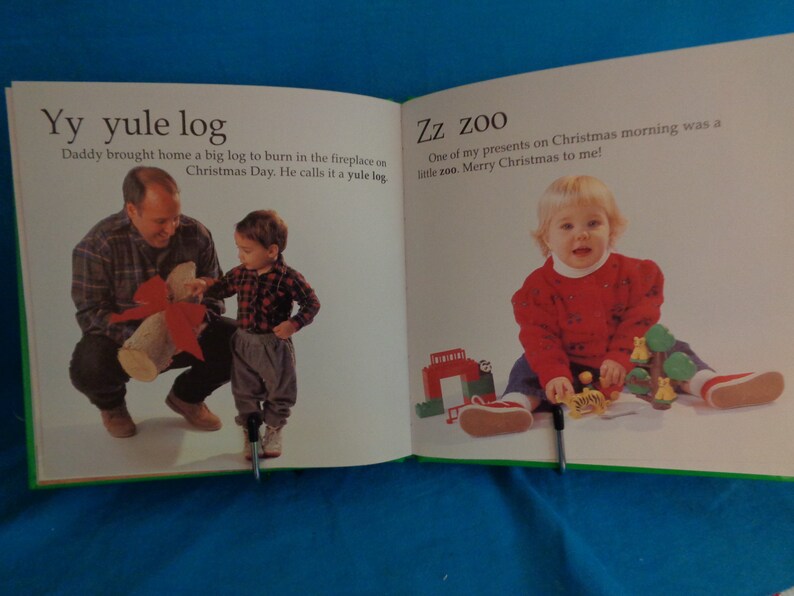 1993 My Christmas Alphabet and My Christmas Book of Numbers - Etsy