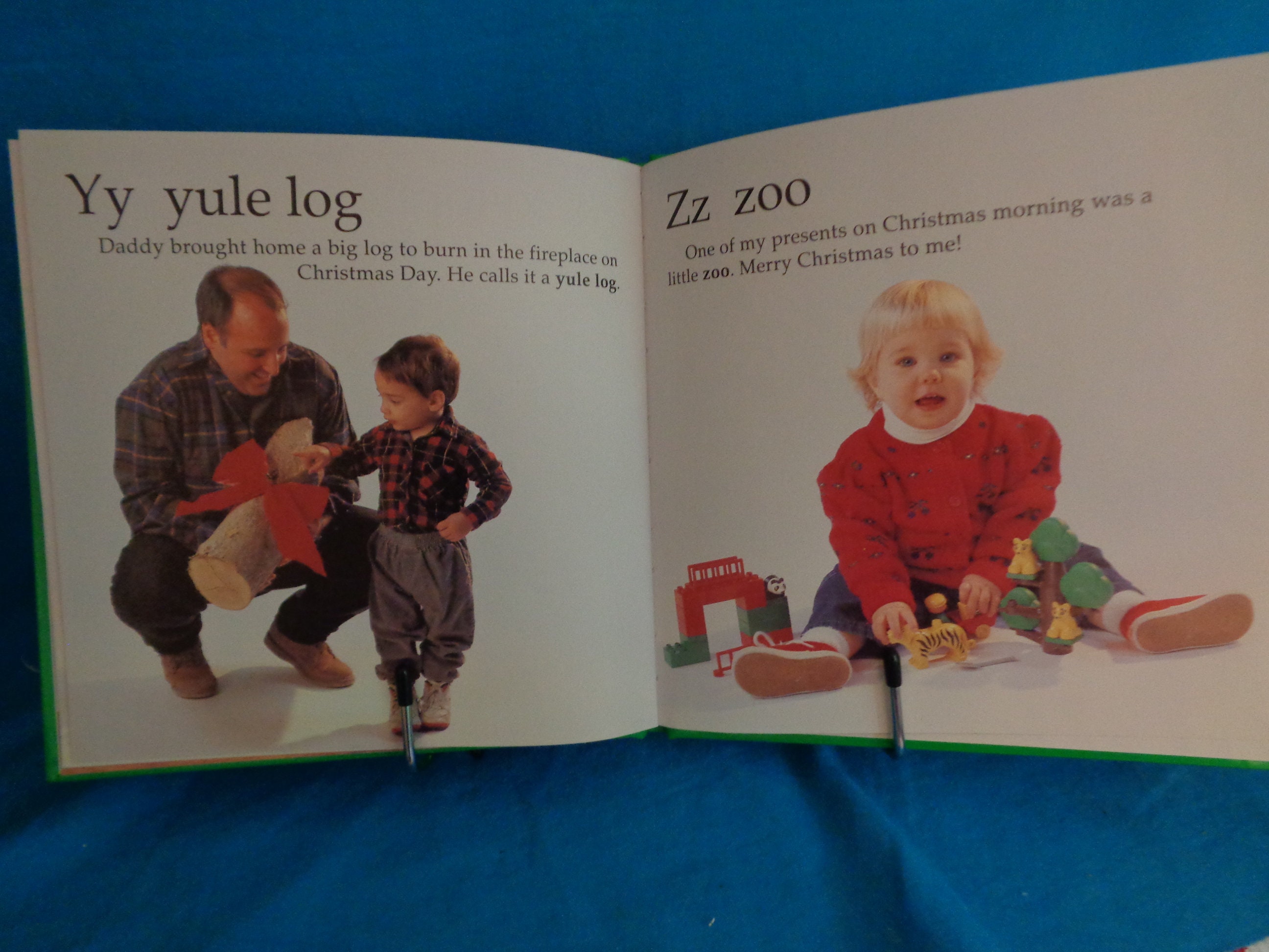 1993 My Christmas Alphabet and My Christmas Book of Numbers Set of 2 ...
