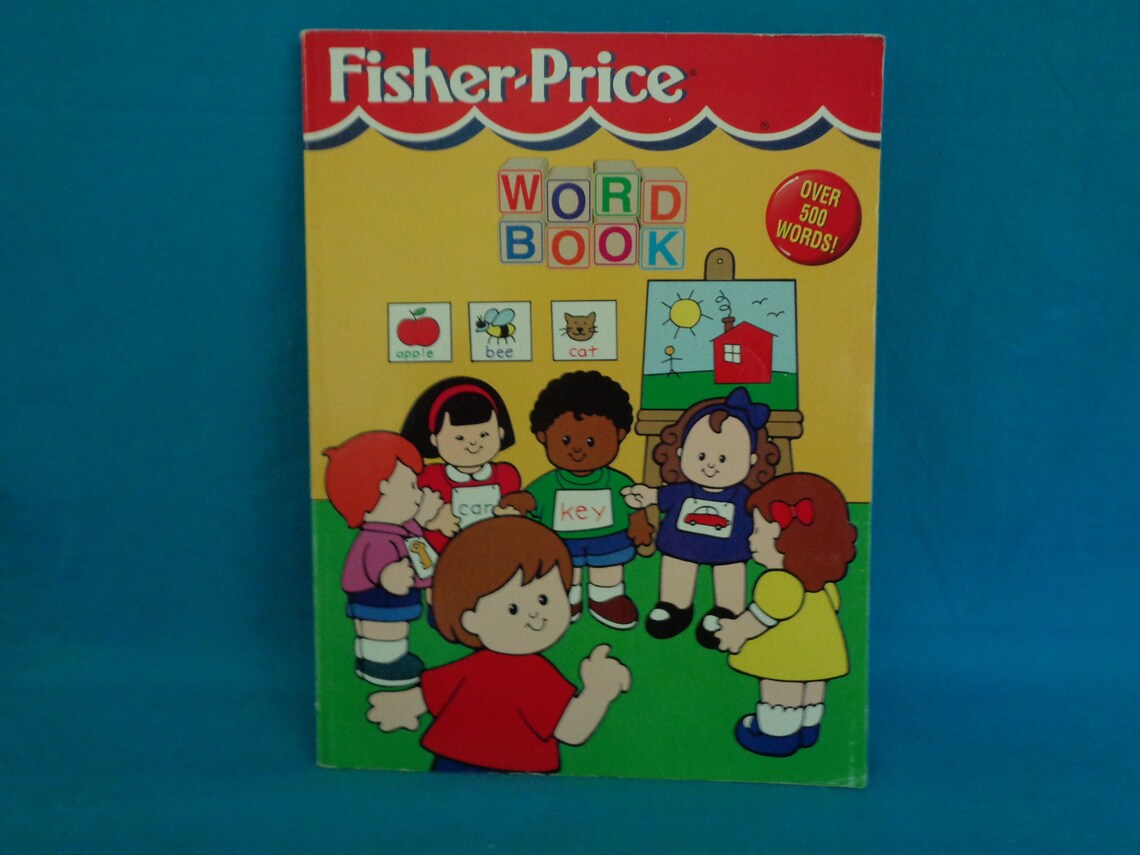 1997 Fisher-price Word Book by Stephanie St. Pierre - Etsy