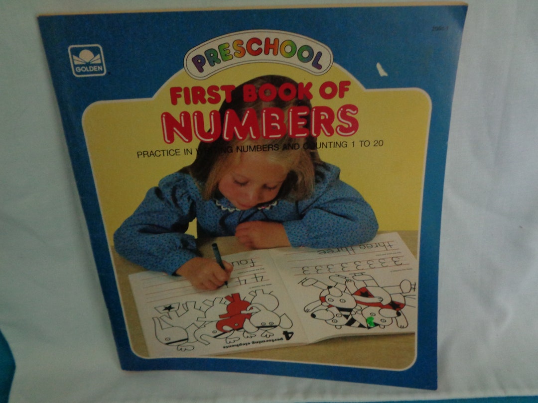 1987 Preschool First Book of Numbers: Practice in Writing Numbers and ...