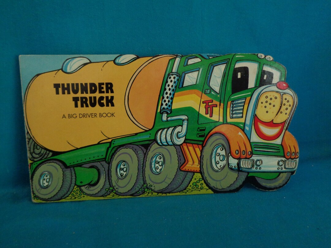 Thunder Truck A Big Driver Book by Ian Pillinger - Etsy