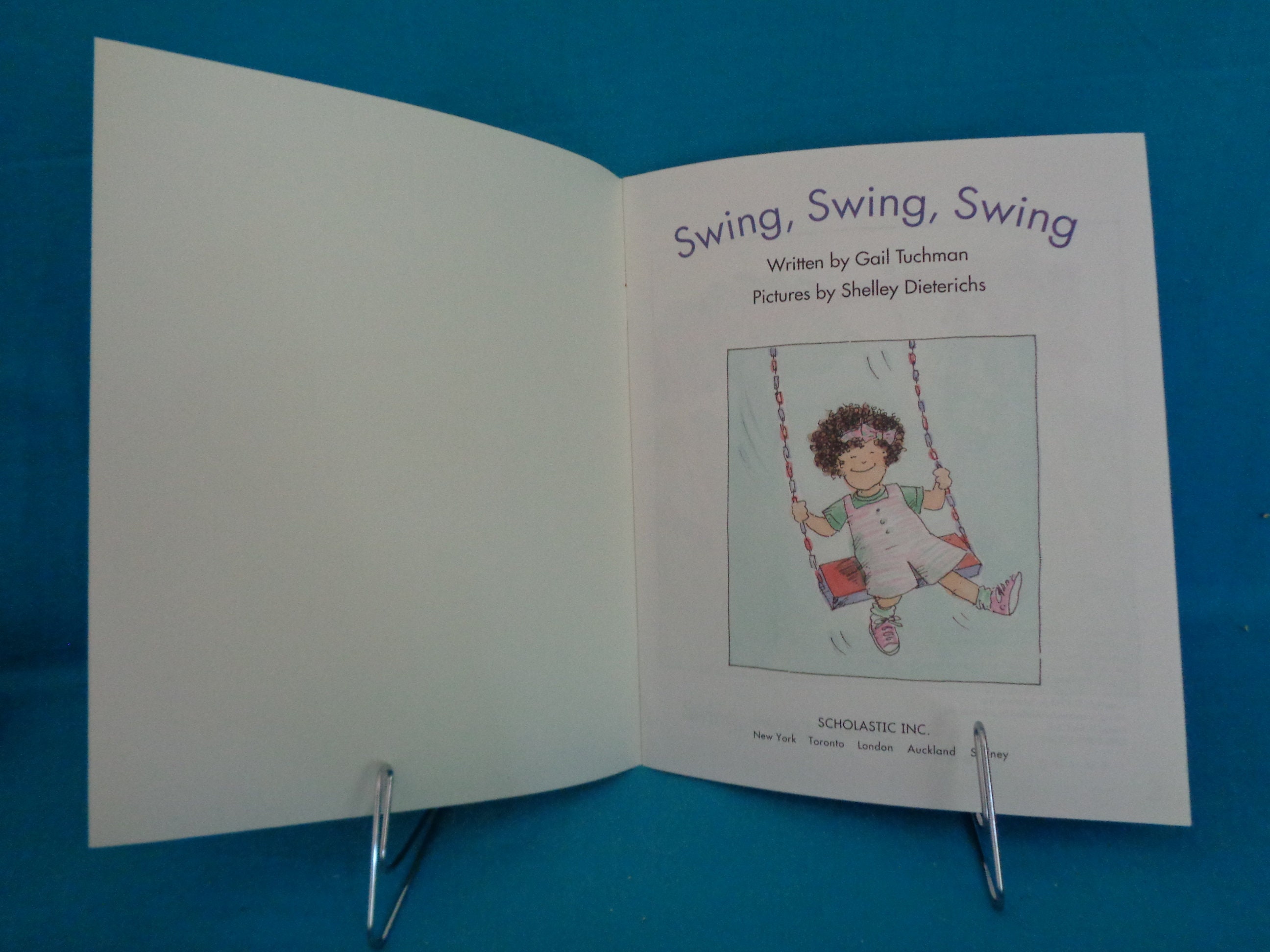 1994 Swing Swing Swing Book by Gail Tuchman - Etsy UK