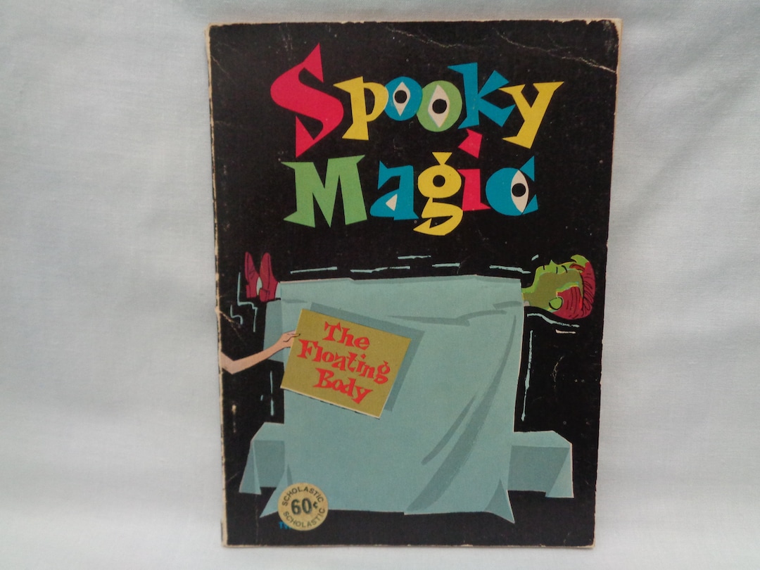 Vintage 1973 Spooky Magic Book by Larry Kettelkamp - Etsy