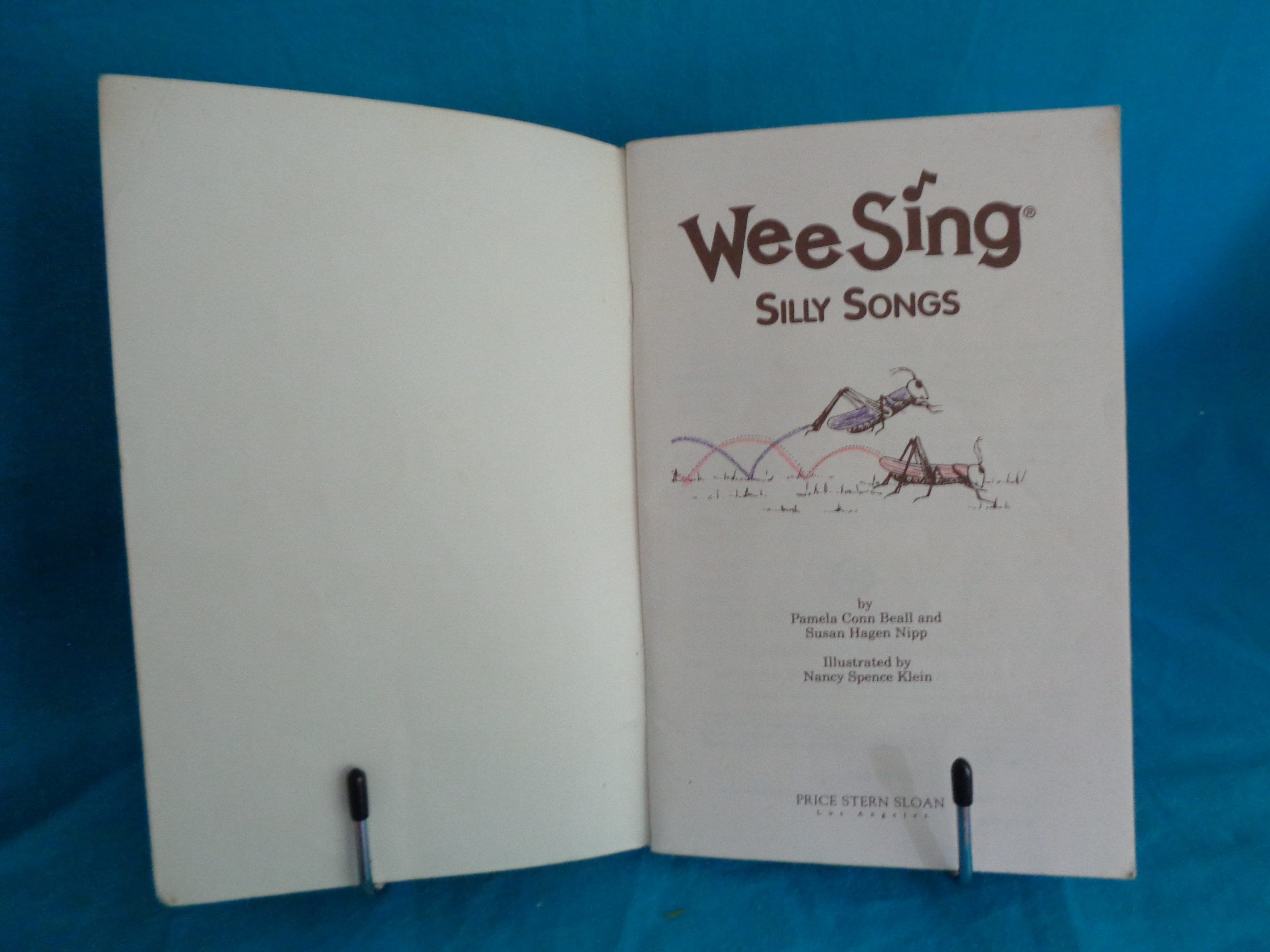 1982 Wee Sing Silly Songs Book Only by Pamela Conn Beall and Susan ...