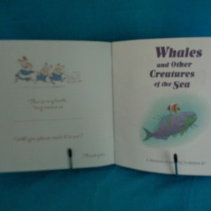 1993 Whales and Other Creatures of the Sea Book by Joyce Milton - Etsy