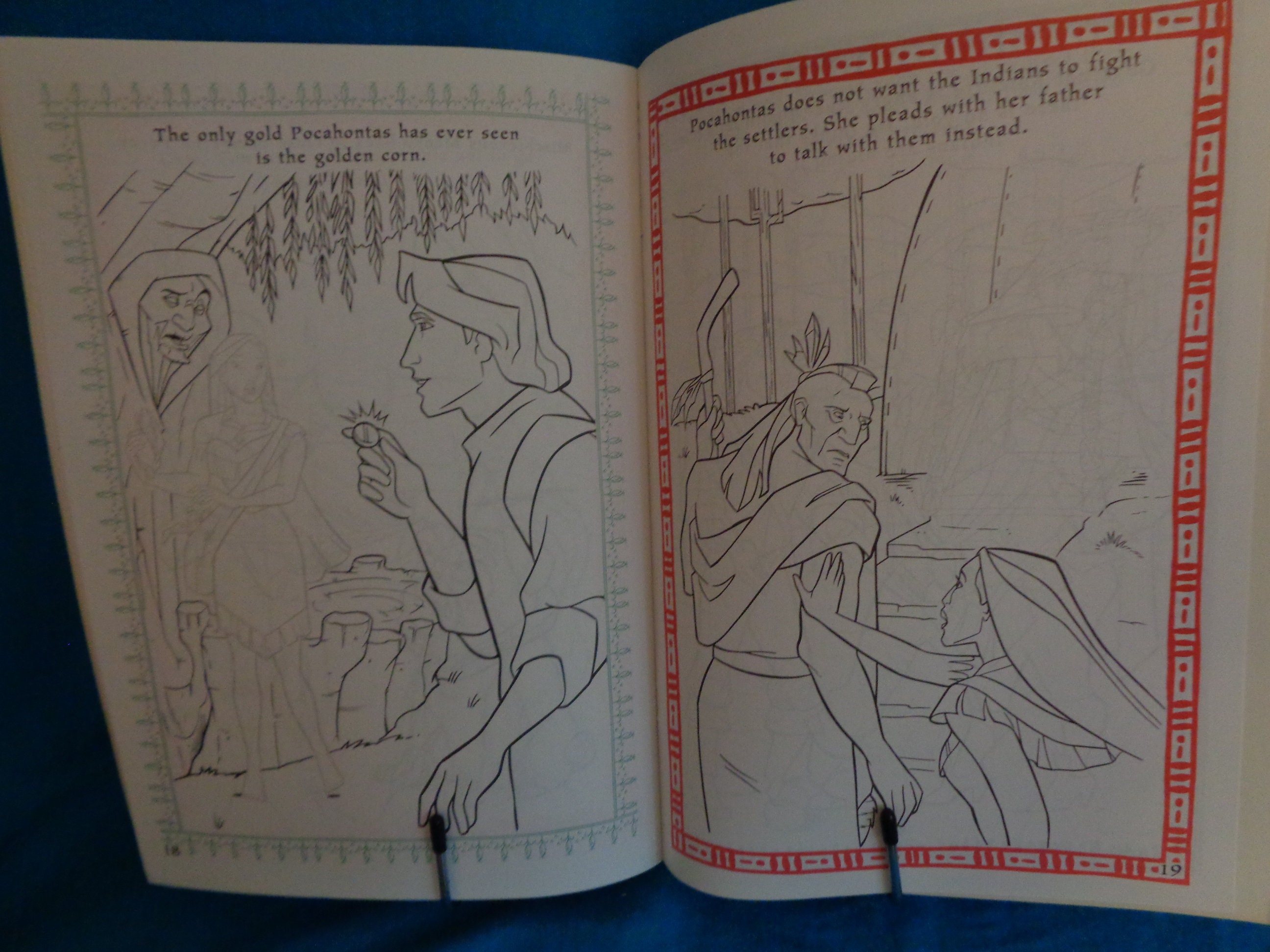 1995 Disney's Pocahontas Giant Sticker Fun Book Unused - Etsy Australia