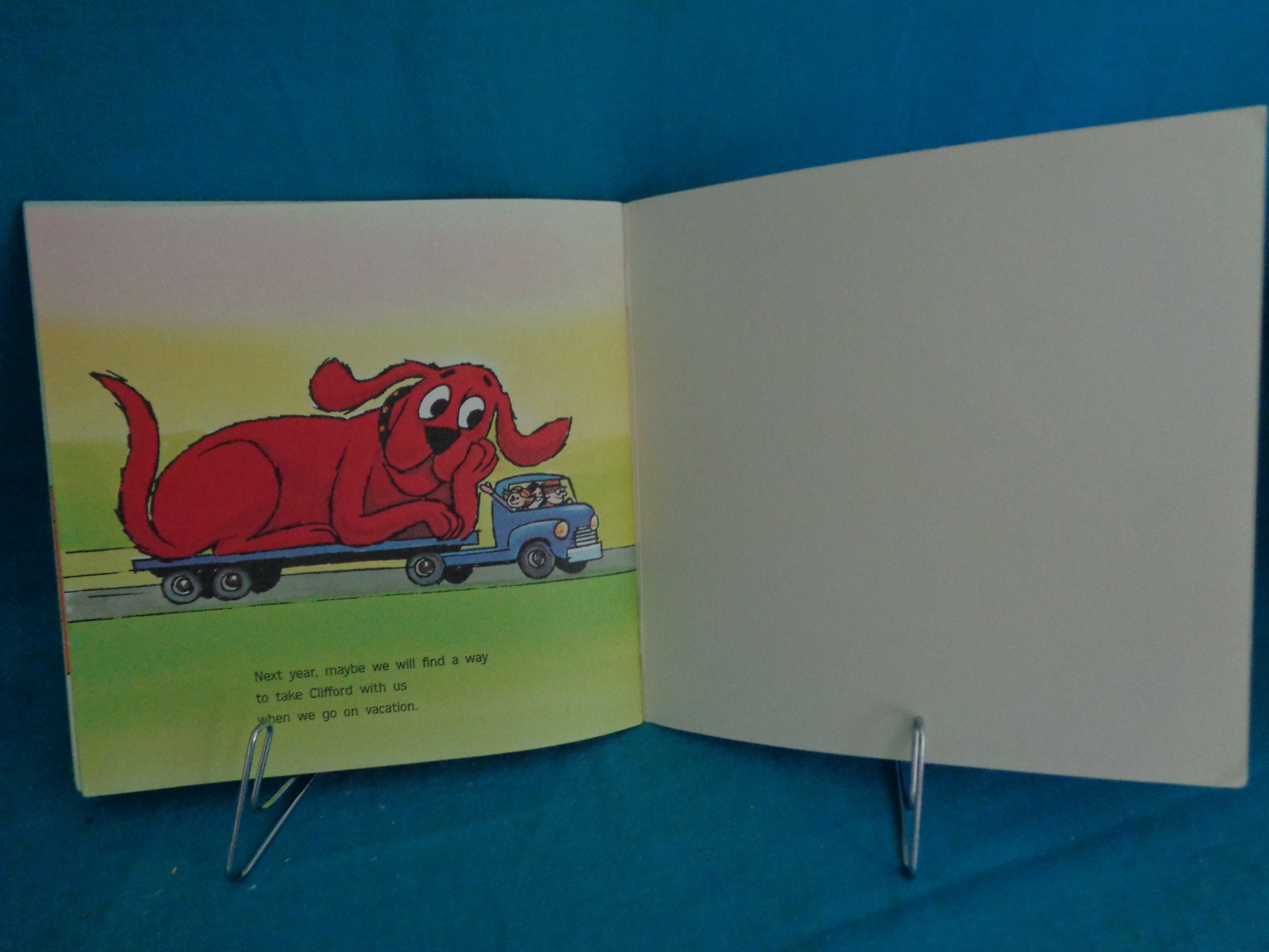 Vintage Clifford Takes a Trip book by Norman Bridwell | Etsy