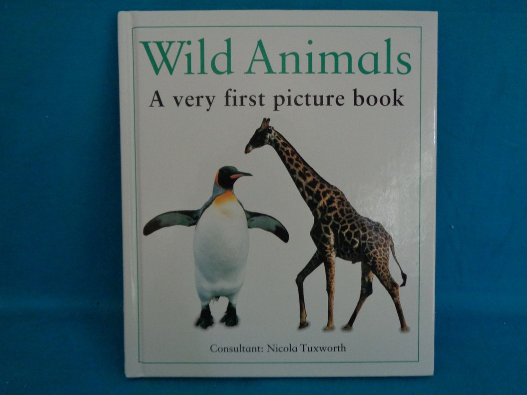 1996 Wild Animals A Very First Picture Book - Etsy