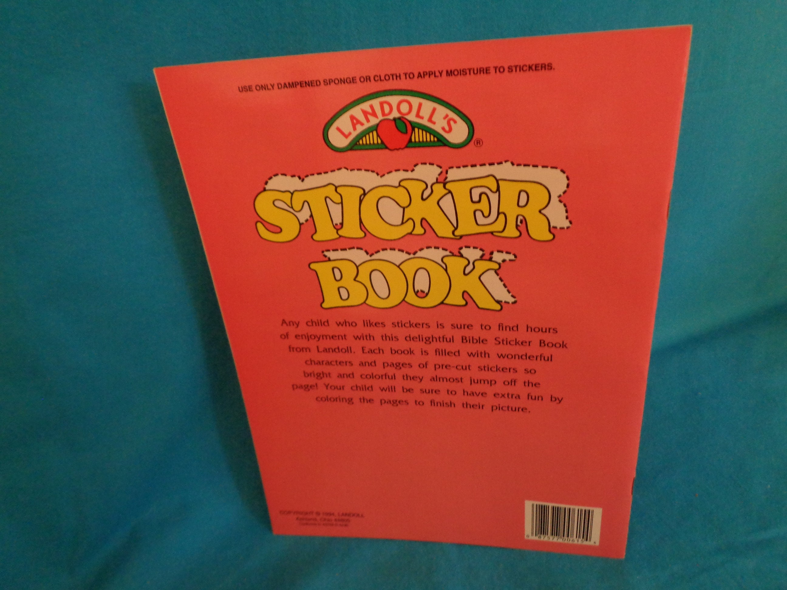 1994 Very Special Poems & Prayers Sticker Book by Landoll - Unused - Etsy