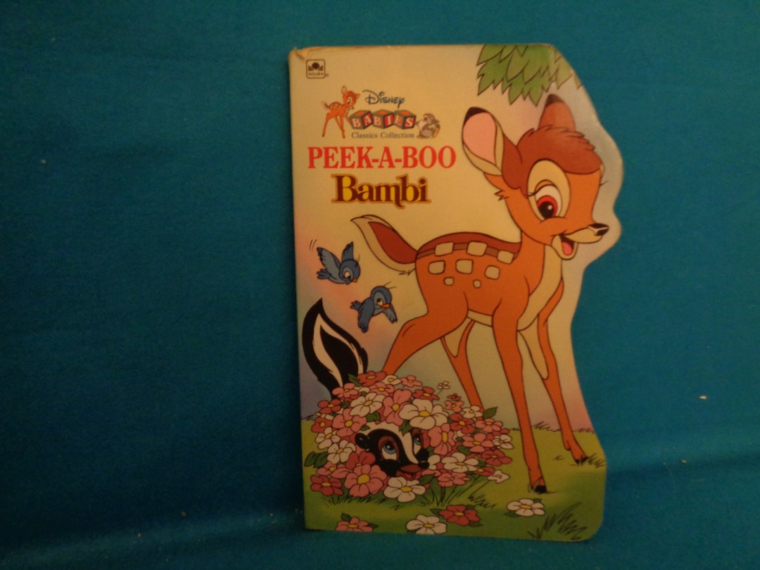 1993 Disney's Peek-a-boo Bambi Babies Classics Collection - Etsy