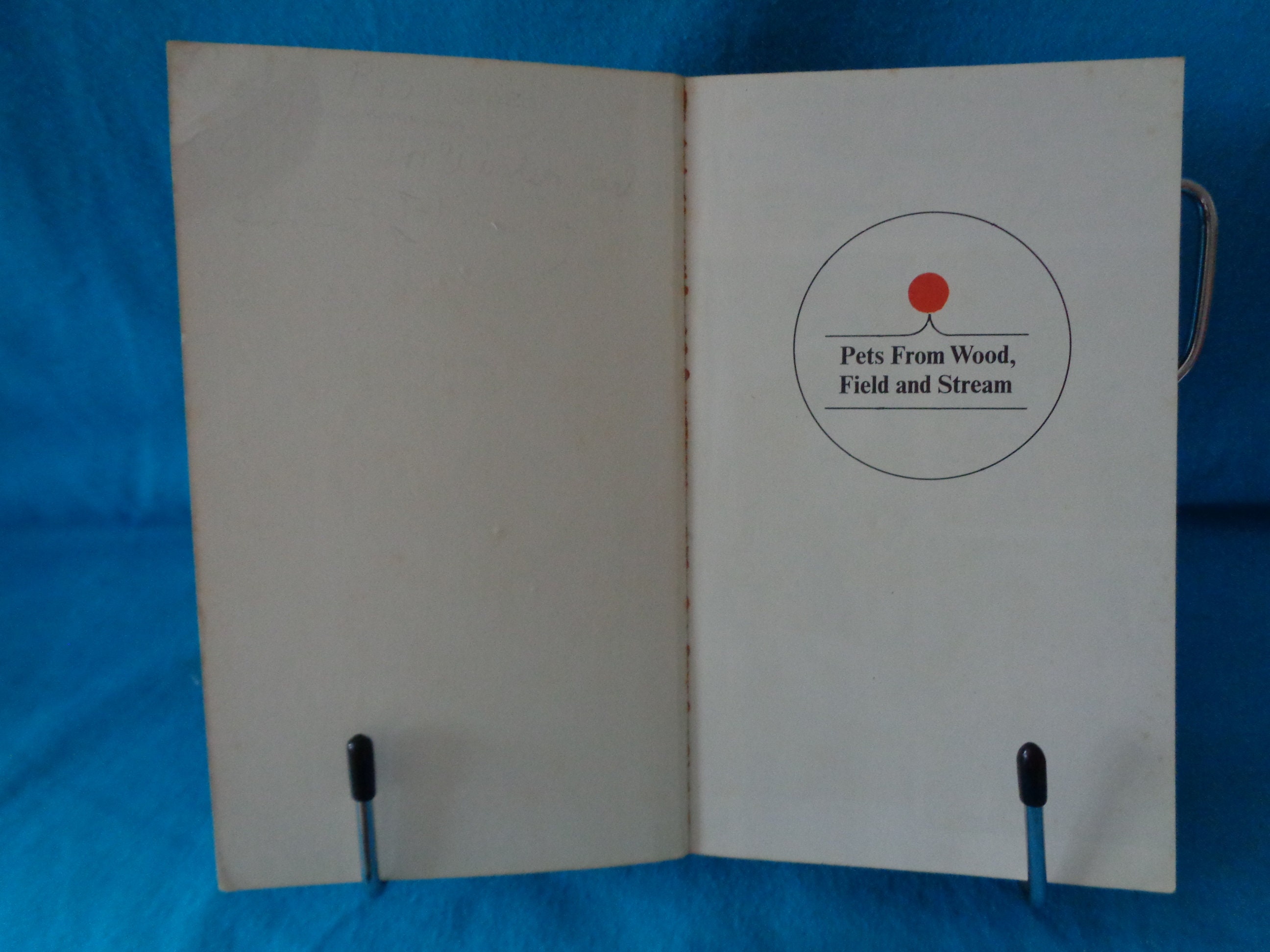 Vintage 1969 Pets From Wood Field and Stream A Golden Book by Roy ...