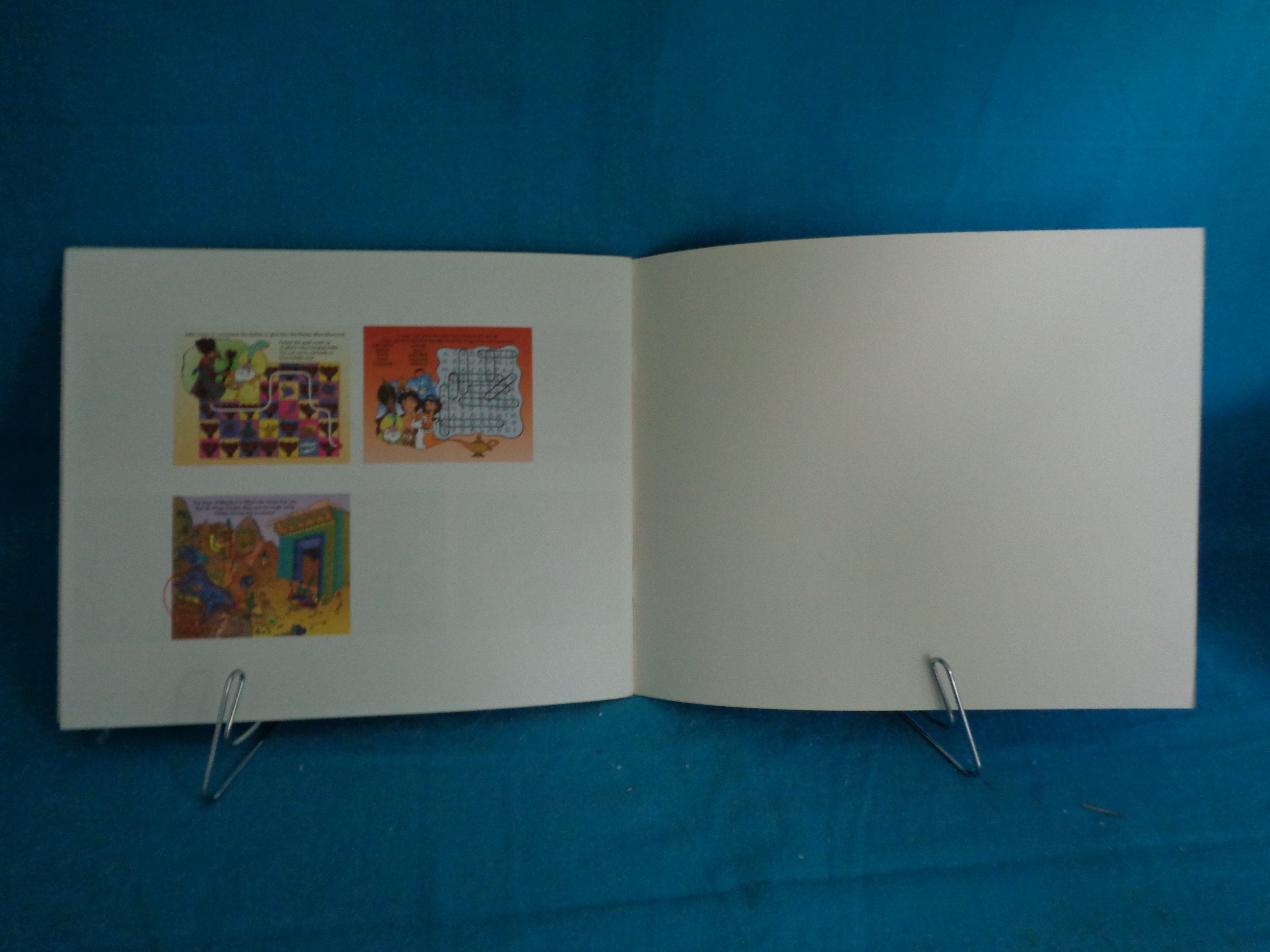 1996 Disney's Aladdin High-flying Puzzles and Mazes Book Unused. - Etsy