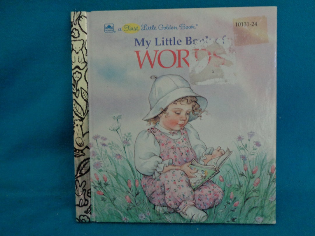 1994 My Little Book of Words a First Little Golden Book by Sherl ...