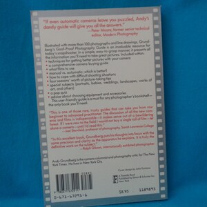 Vintage 1989 Grudberg's Goof-proof Photography Guide an Entertaining ...