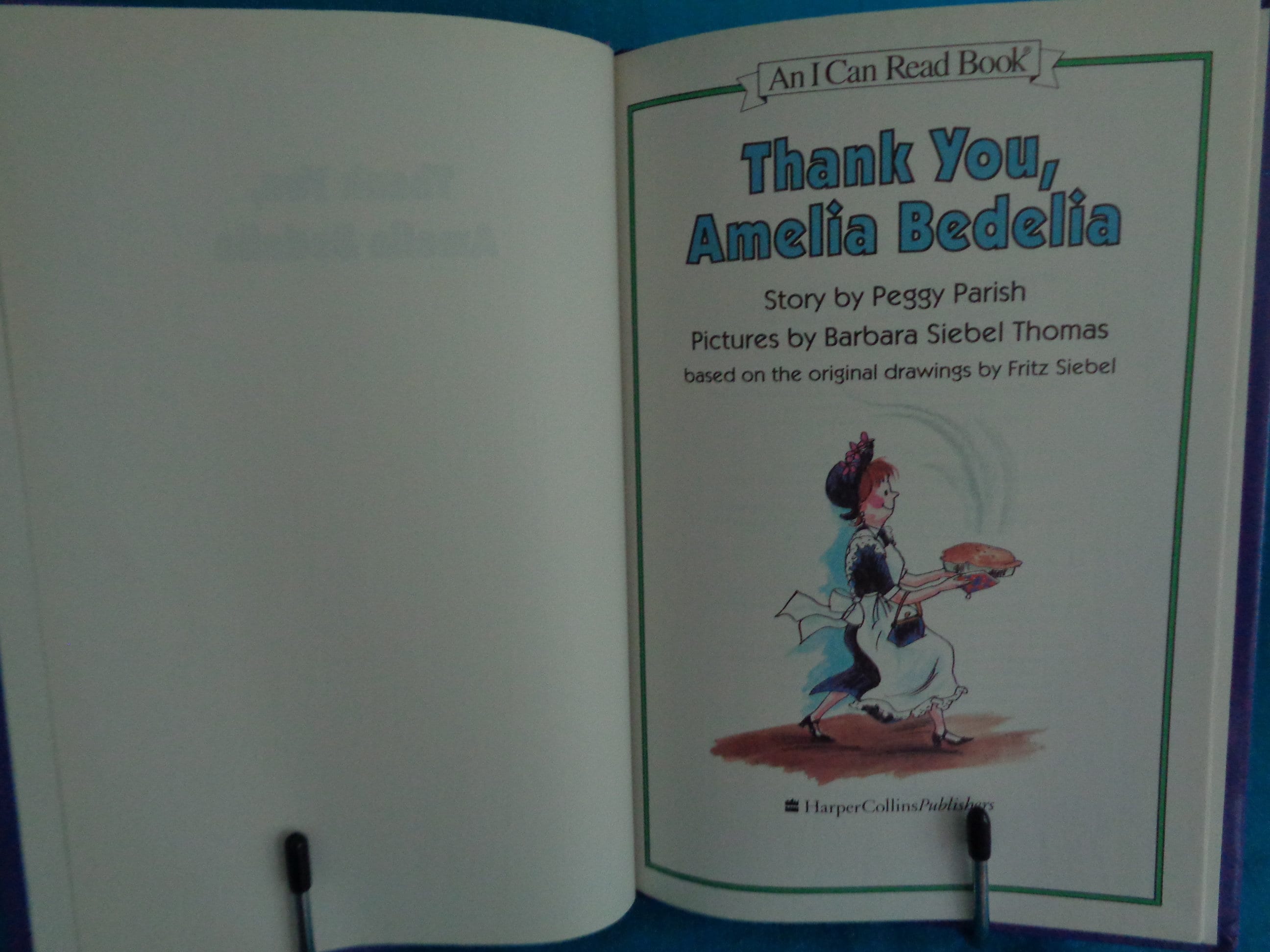 Vintage 1993 Thank You Amelia Bedelia Book by Peggy Parish an - Etsy