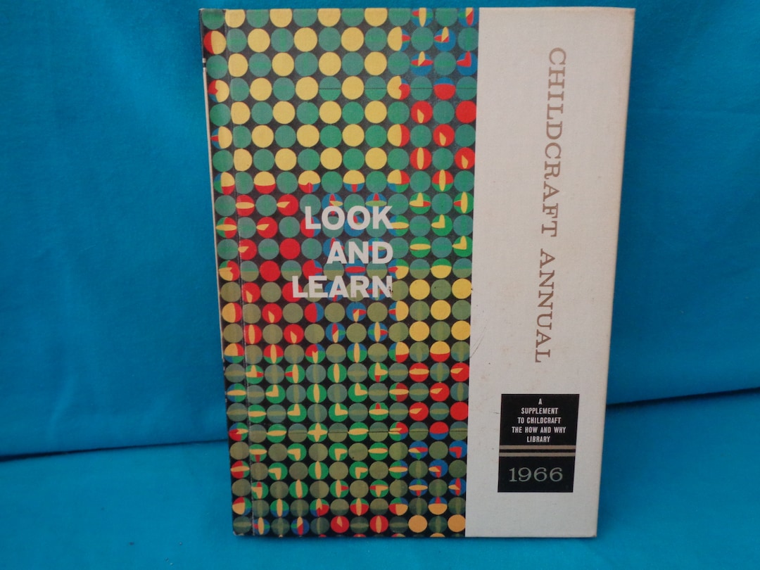 Vintage Look and Learn the 1966 CHILDCRAFT Annual Book - Etsy