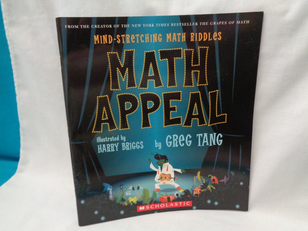 2003 Math Appeal Mind-stretching Math Riddles Book by Greg Tang - Etsy