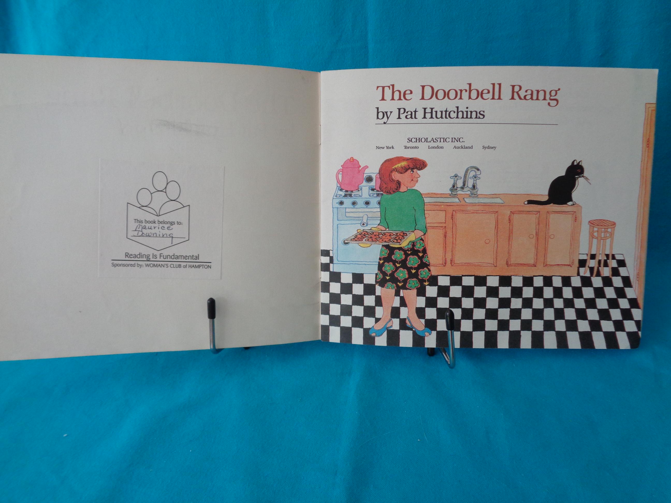 Vintage 1987 the Doorbell Rang Book by Pat Hutchins - Etsy