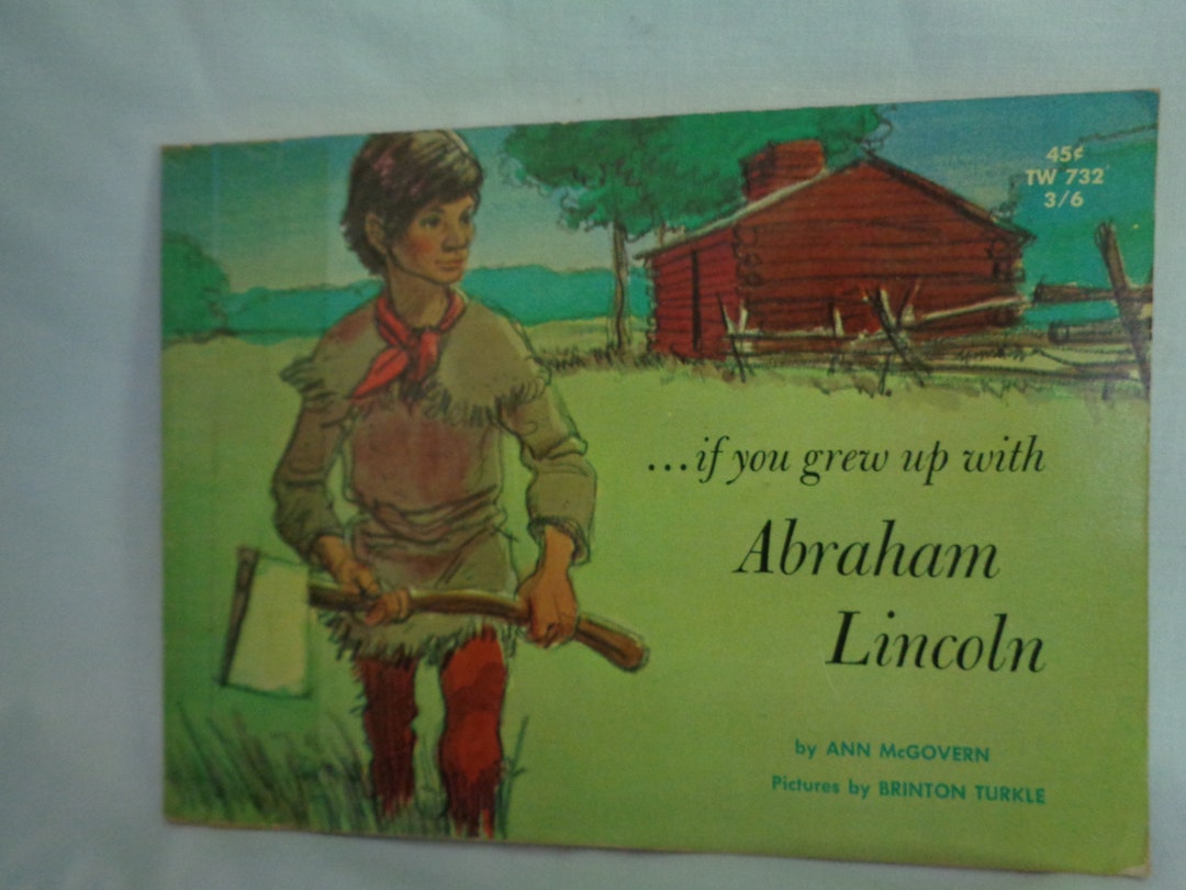 1966 If You Grew up With Abraham Lincoln Book by Ann Mcgovern - Etsy