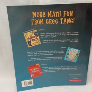 2003 Math Appeal Mind-stretching Math Riddles Book by Greg Tang - Etsy