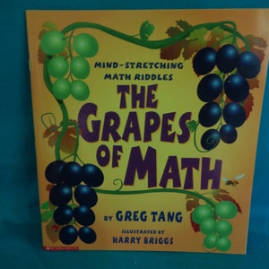 2001 the Grapes of Math Mind-stretching Math Riddles Book by | Etsy