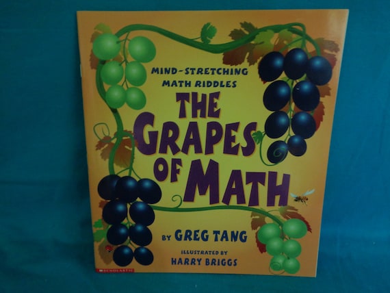 2001 the Grapes of Math Mind-stretching Math Riddles Book by | Etsy
