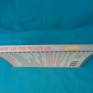Vintage 1989 Grudberg's Goof-proof Photography Guide an Entertaining ...