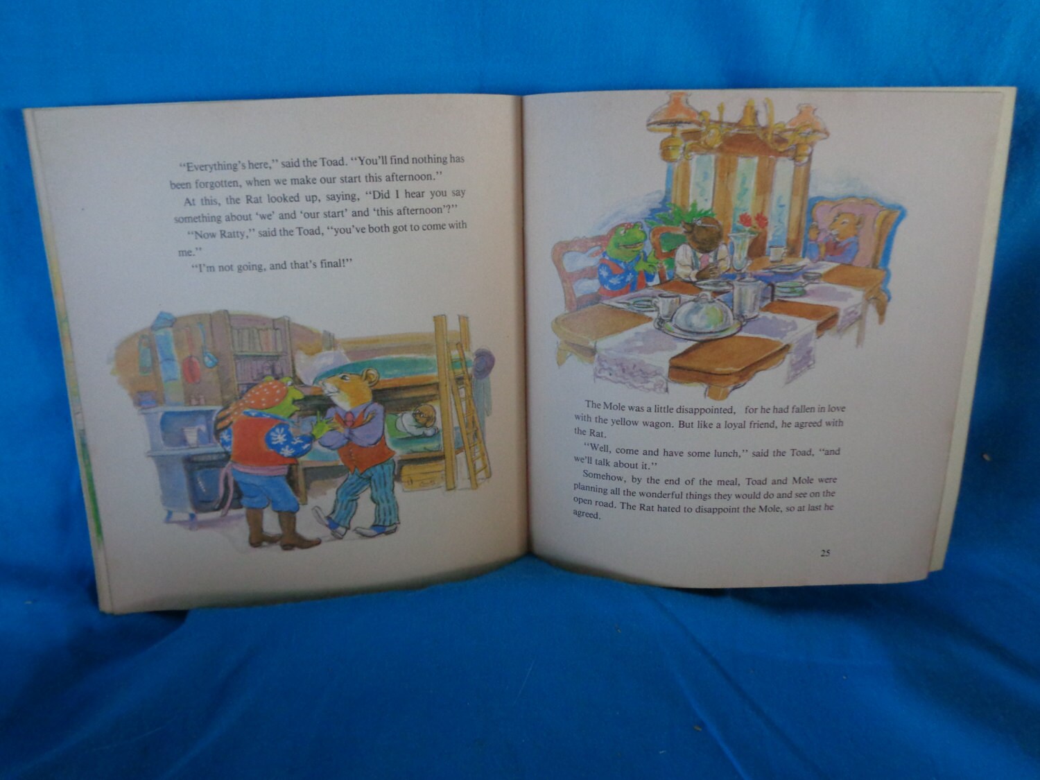 Vintage 1982 the Adventures of Mole Rat and Toad kenneth - Etsy