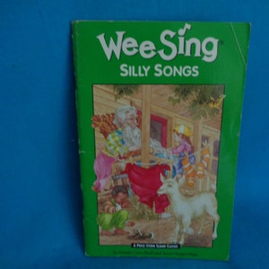 1982 Wee Sing Silly Songs Book Only by Pamela Conn Beall and Susan ...
