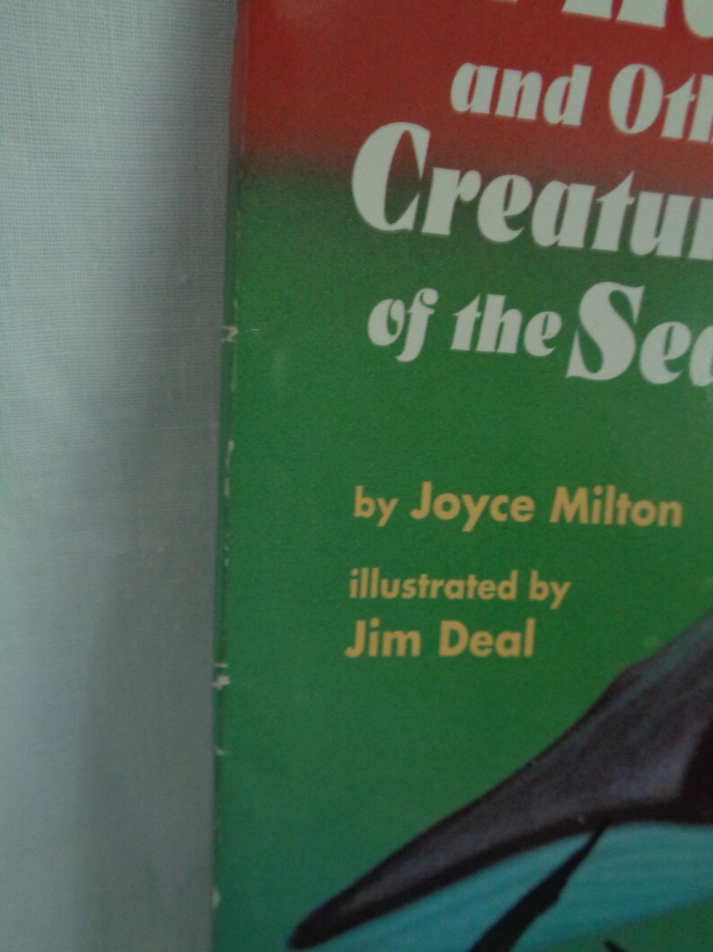 1993 Whales and Other Creatures of the Sea Book by Joyce - Etsy