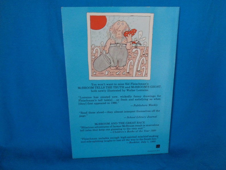 Vintage 1982 Mcbroom the Rainmaker Book by Sid Fleischman - Etsy