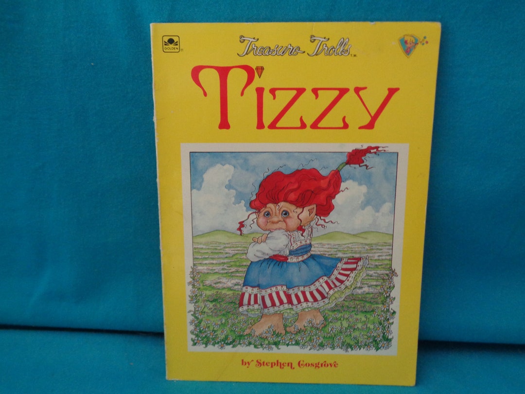 Vintage 1992 Tizzy a Treasure Troll Tale Book by Stephen Cosgrove - Etsy