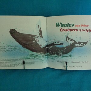 1993 Whales and Other Creatures of the Sea Book by Joyce Milton - Etsy